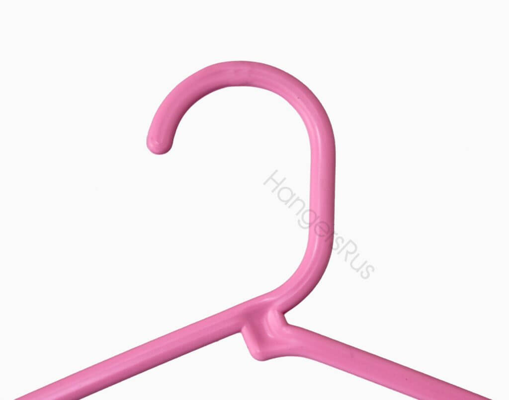 Pink Jumbo Heavy duty hangers with trouser bar | Hangersrus